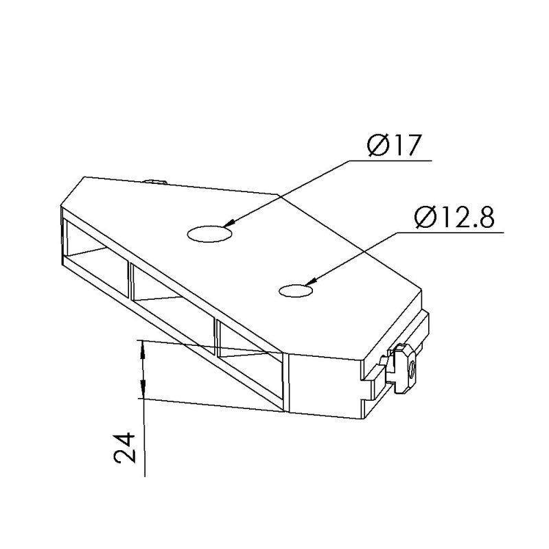 Kit plaque de renfort de fixation au sol – 8 mm - 10 40 - elcom shop
